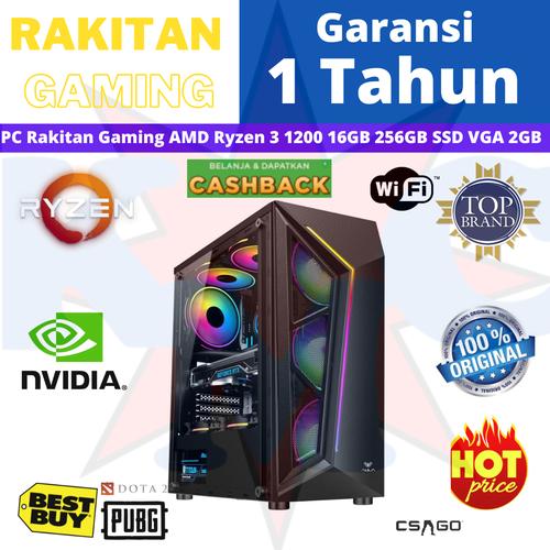 Jual PC Rakitan Gaming AMD Ryzen 3 1200 16GB 256GB SSD - Jakarta Pusat - Karya Megah Computers ...