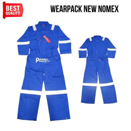 Jual Coverall Wearpack Safety New Nomex Anti Percikan Api 4,5 Oz ...