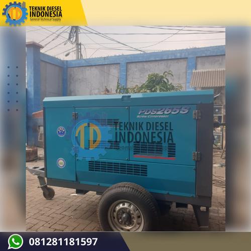 Jual Airman Portable Screw Air Compressor Kompressor 265 CFM PDS 265S ...