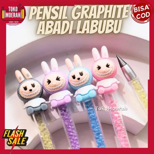 Jual PENSIL LABUBU PENSIL GRAPHITE LABUBU ABADI LUCU UNIK PENSIL ...