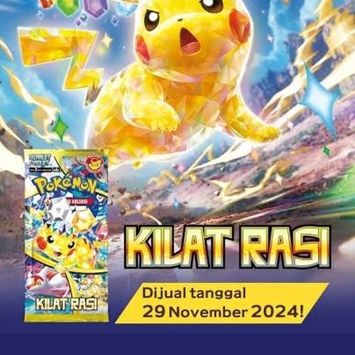 Jual Kartu Pokemon TCG - Kilat Rasi Booster Pack SV8S - 1 Pack - Kota ...