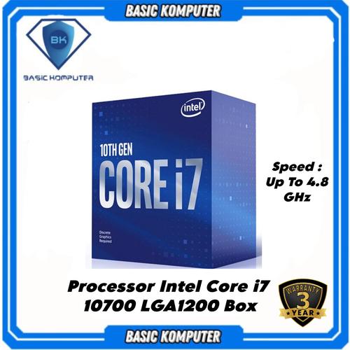Jual PROCESSOR INTEL CORE i7 10700 2.9 GHZ BOX SOCKET 1200 GARANSI 3 ...