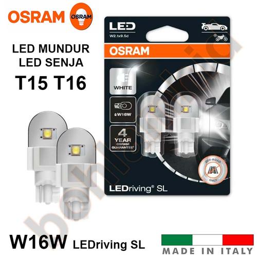 Jual LED T16 T15 Osram LEDriving W16W Lampu Mundur / Atret / LED Senja ...