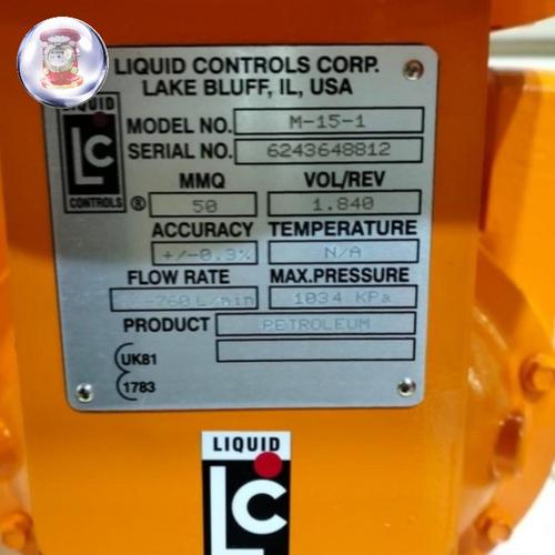 Jual FLOW METER LC(liquid Control) M15, TYPE : M-15-1 ; Sizes 3inch ...