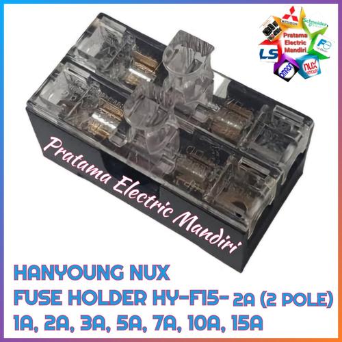 Jual Fuse Holder HY-F15-2P 1A 2A 3A 5A 7A 10A 15A NUX HANYOUNG - 2P 2A - Jakarta Barat - Pratama ...