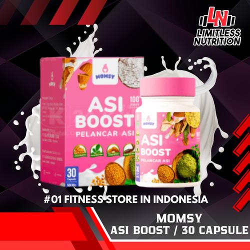 Jual MOMSY Asi Boost 30 Capsule Pelancar ASI Ibu Menyusui Booster Busui ...