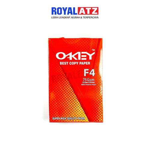 Jual Kertas Print Fotocopy / Kertas Hvs Ukuran F4 75 Gram Okey - Kota ...