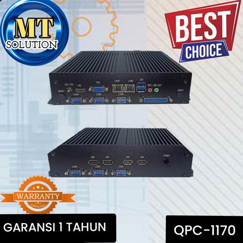 Jual Industrial Mini PC QPC 1170 -intel j1900 -2 Serial RS485 -4 serial rs232 -Ssd 128gb -Memori ...