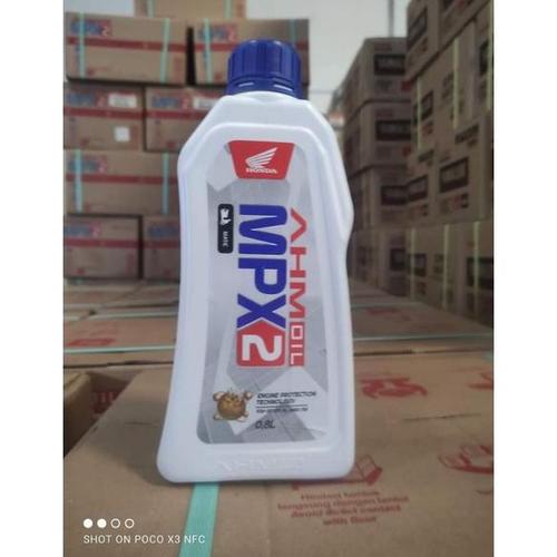 Jual OLI MPX2 0,8L AHM OIL MPX 2 0,8 Liter Matic 10W-30 API SL JASO MB Kemasan Baru - Kota ...
