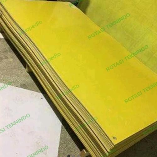 Jual Epoxy Resin Sheet G11 / Resin Kuning Lembaran 6mm x 50cm x 50cm ...