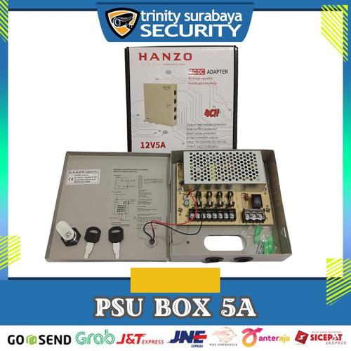 Jual PSU 5A BOX / PSU BOX Power supply 12V 5A PANEL BOX - Kota Surabaya ...