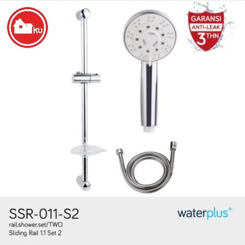 Promo Shower Tiang WATERPLUS SSR 011 S2 Sliding Rail Set 5 Spray Cicil 0% 3x - Jakarta Barat ...