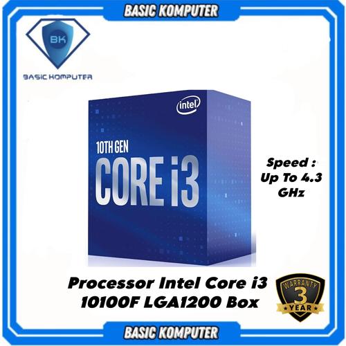 Jual PROCESSOR INTEL CORE i3 10100F 3.6 GHZ BOX SOCKET 1200 GARANSI 3 TAHUN - Jakarta Pusat ...