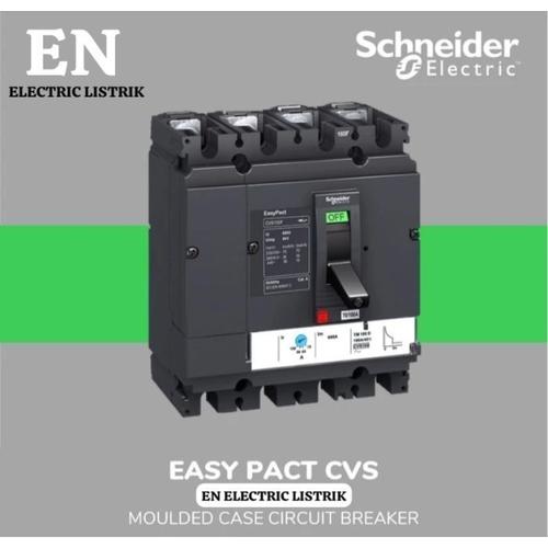 Jual SCHNEIDER MCCB 50KA CVS100N 4P 32A TM32D LV510482 NEW ORIGINAL ...