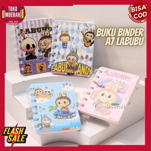Jual BUKU A7 LABUBU LUCU UNIK MURAH BUKU SPIRAL A7 LABUBU LABU LABU ...