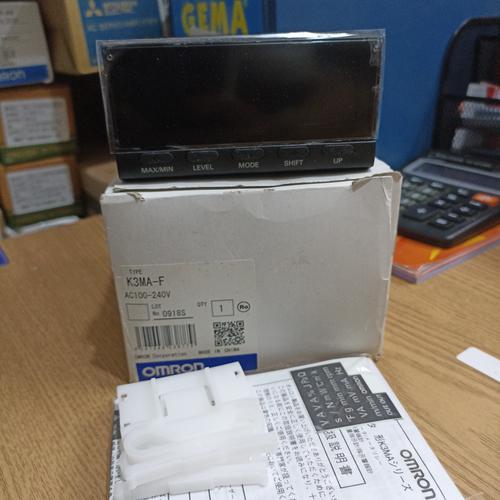 Jual DIGITAL PANEL METER OMRON K3MA-F AC100-240V ORIGINAL - Kota Bandung - Mitra Jaya Elektric ...