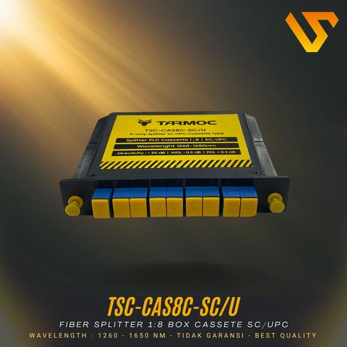 Jual Tarmoc Splitter 1:8 SC/UPC | Splitter FO 1:8 Box Cassette Fiber ...