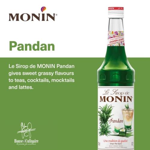 Jual Syrup Monin Flavors Pandan 700ml - Kota Bandung - houseofculinaire ...