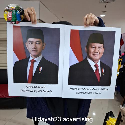 Jual poster presiden dan wakil presiden foto presiden dan wakil ...