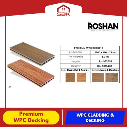 Jual Wall Cladding WPC | Decking WPC | Premium WPC Decking 2900x140 ...