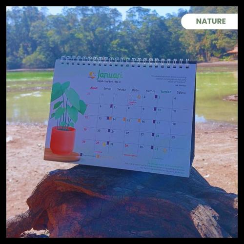 Jual SALE TERBARU [NATURE] KALENDER PUASA MEJA 2025 / KALENDER DUDUK ...