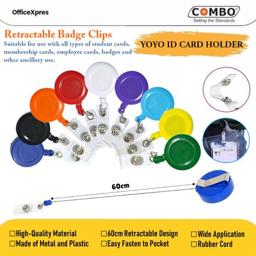 Jual Gantungan Id Card Yoyo Solid / Yoyo Name Tag DOP / Yoyo Standart ...