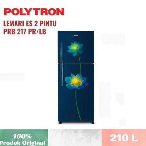 Jual Lemari ES 2 Pintu POLYTRON PRB 217 PR/LB (210 Liter) - Kab ...