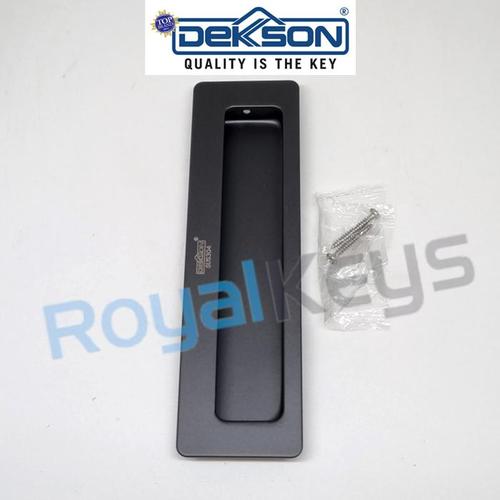 Jual Pull Plate Dekson Dekkson PP 015 SQ 150MM Black Handle Tanam Pintu ...