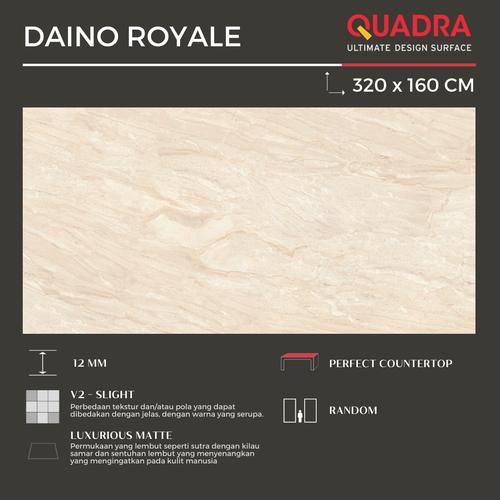 Jual Granit Quadra Daino Royale Matte 320x160cm (1 Slab/5,12m2 ...