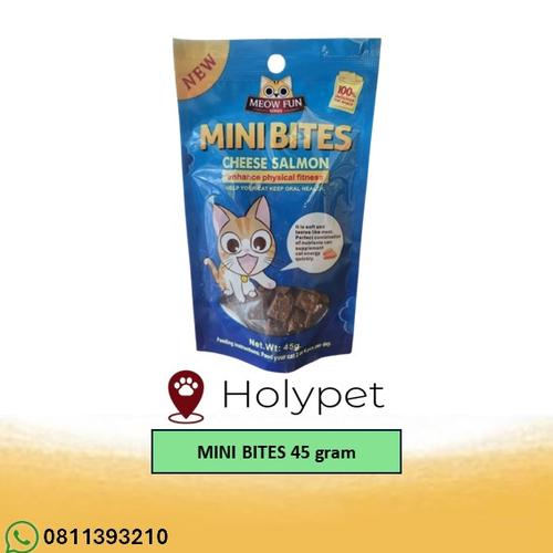 Jual MINI BITES CAT SNACK 45 GRAM / SNACK KUCING / CAT SNACK / MAKANAN ...