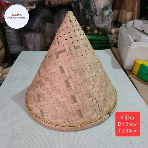 Jual Kukusan kerucut bambu / aseupan awug - 1 liter - Jakarta Barat ...