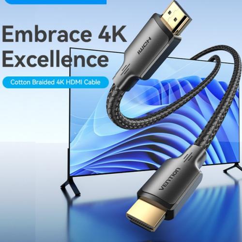 Jual Kabel HDMI 2.0 Male to Male HD 4K Vention 10M 12M 15M 20M Braided ...