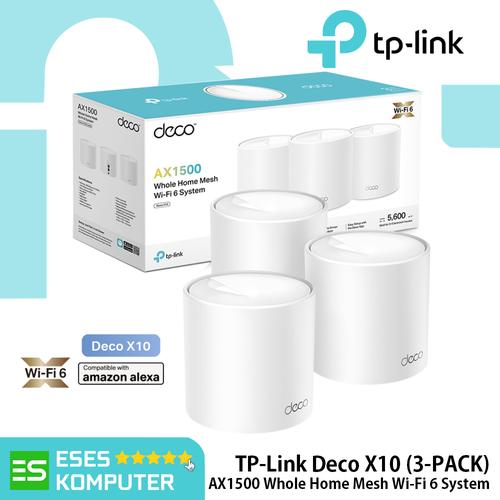 Promo TP-Link Deco X10 AX1500 Whole Home Mesh Wi-Fi 6 System - X10 (1 ...