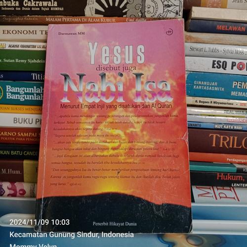 Jual YESUS DISEBUT JUGA NABI ISA MENURUT EMPAT INJIL YANG DISATUKAN DAN ...