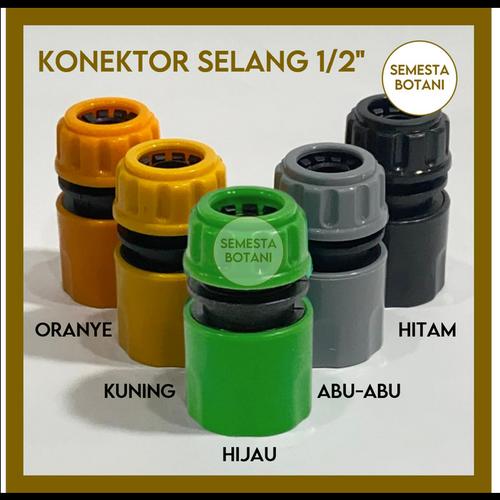 Jual Konektor Selang Air 1/2 inch Quick Release Connector Hose Adaptor ...