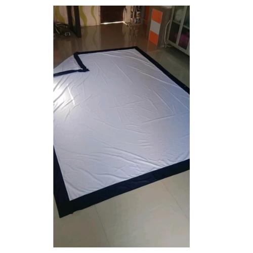 Jual Layar proyektor bahan kain kahatek ukuran 1.5x2 meter - Kota ...