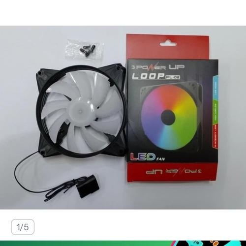 Jual fan casing power up 120mm rgb universal buat. segala jenis casing ...