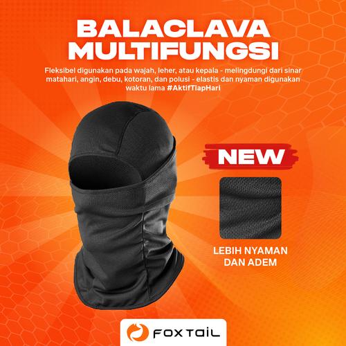 Promo ORIGINAL FOXTAIL Premium balaclava motor adem quick dry masker outdoor - 1 Pc - Jakarta ...