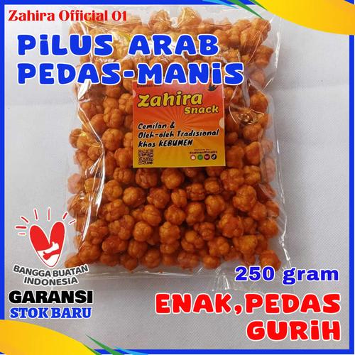 Jual Cemilan Pilus Arab Pedas Manis Camilan Gurih Kemasan 250gram - Kab ...