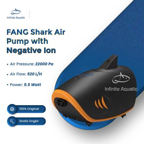 Jual Fang Shark Aerator Air Pump Pompa Udara with Negative Ion - Kota ...