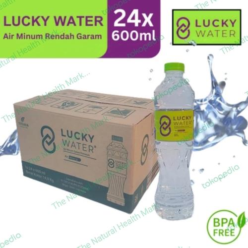 Jual lucky water air mineral 600ml isi 24pcs - Kota Bandung - The ...