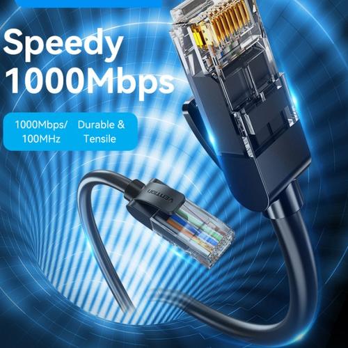 Jual Kabel LAN RJ45 Cat 5E Vention Jaringan Network Ethernet Patch ...