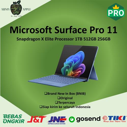 Jual Microsoft Surface Pro 11 XI Snapdragon X Elite Processor 1TB 512GB ...