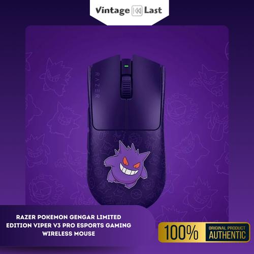 Jual Razer Pokemon Gengar Limited Edition Viper V3 Pro Esports Gaming ...