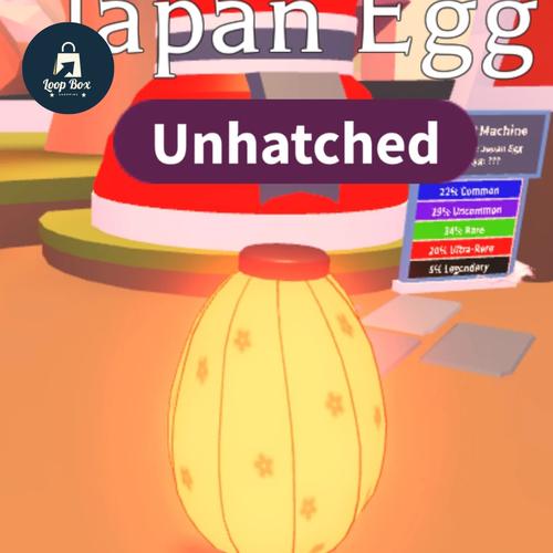 Jual Japan Egg | Legendary | Adopt Me - Kab. Bandung - Loop Box | Tokopedia
