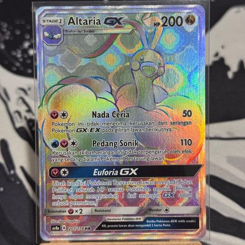 Jual Altaria gx as4a hr hyper rare rainbow kartu pokemon tcg Indonesia ...