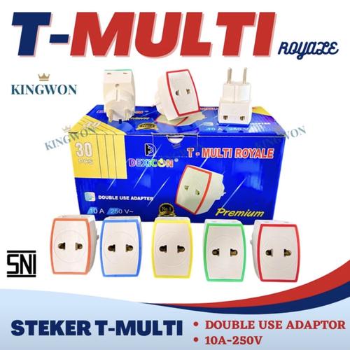 Jual STEKER T / COLOKAN MULTI / COLOKAN CABANG 3 / STEKER T ARDE 3 ...