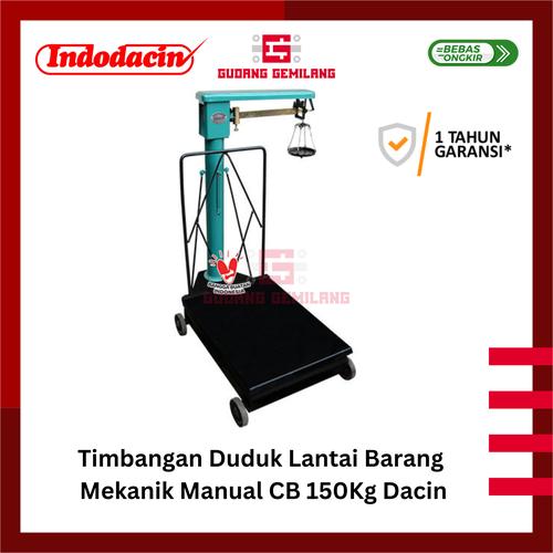 Jual Timbangan Duduk Lantai Barang Mekanik Manual CB 150Kg Dacin Besi - Kota Tangerang - Gudang ...