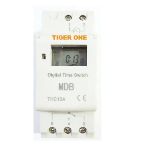 Jual Mcb Timer Digital, Timer Switch Thc15A, Panel Lampu Listrik ...