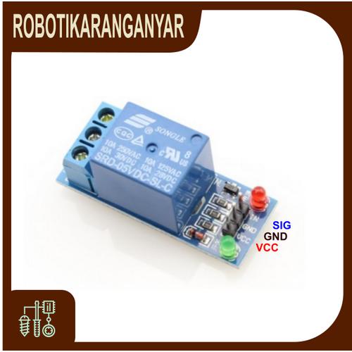 Jual Relay Module 1 Channel 5V Low Trigger - Kab. Karanganyar ...